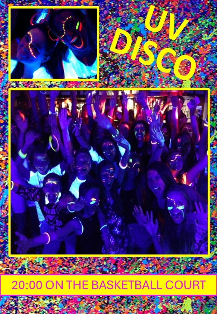 All Students - UV Disco | Calendar | Brooke House College